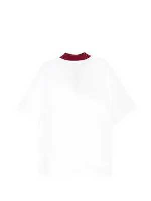 Kolor Contrast-collar Polo Shirt