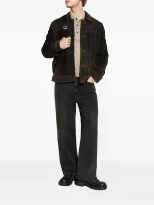 ALLSAINTS Nates Button-up Jacket - Black
