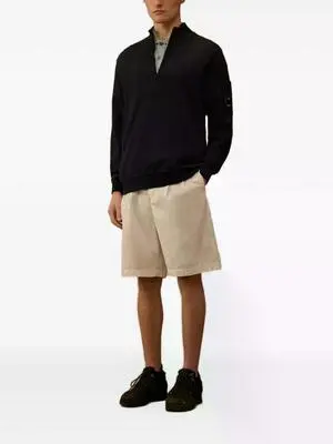 C.P. COMPANY Half-zip Polo Shirt - Blue
