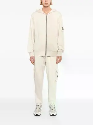 Moose Knuckles Hartsfield Zip-up Hoodie - Neutrals
