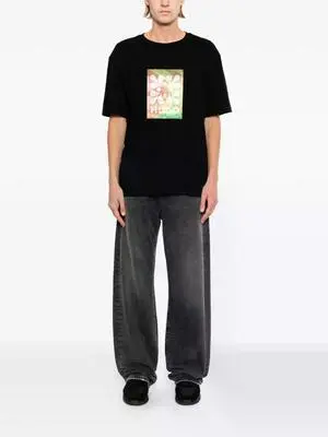 Hugo Damoru Graphic T-shirt - Black