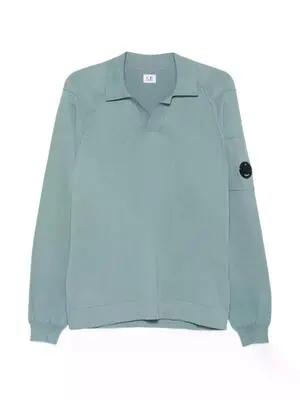 C.P. COMPANY Logo-patch Sweatshirt - Blue
