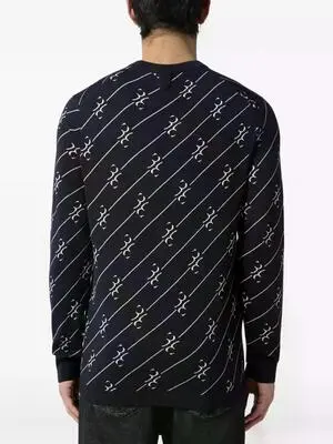 BILLIONAIRE All-over Print Sweater