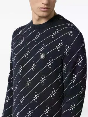 BILLIONAIRE All-over Print Sweater