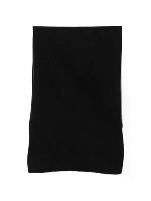 DELL'OGLIO Cashmere Scarf - Black