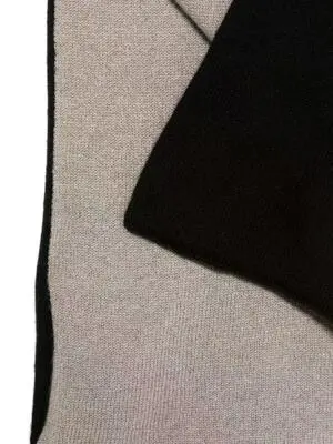 DELL'OGLIO Cashmere Scarf - Black