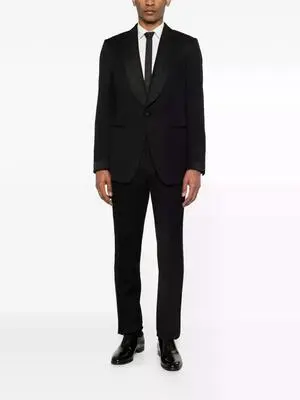 TOM FORD Shawl-collar Dinner Suit - Black