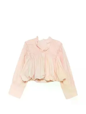 BY FANG Smocked Blouse