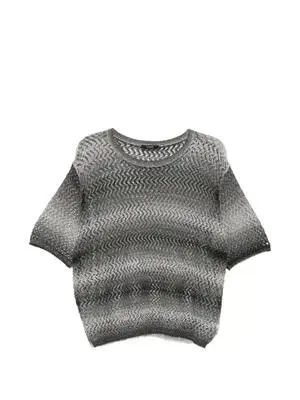 TAAKK Gradient-effect T-shirt