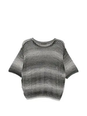 TAAKK Gradient-effect T-shirt