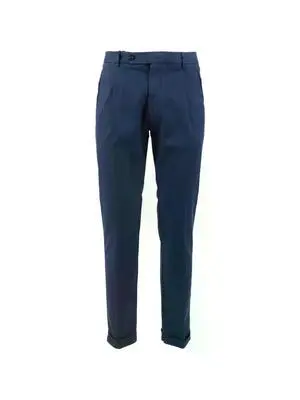 BERWICH Pleated Trousers - Blue