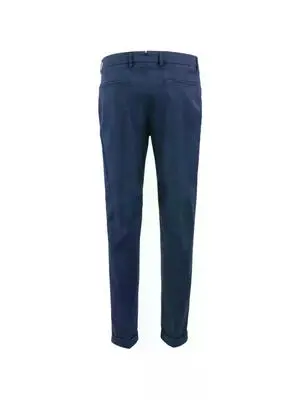 BERWICH Pleated Trousers - Blue