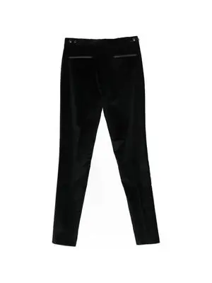 Paul Smith Stripe Velvet Trousers - Black