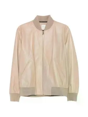 Paul Smith Zip Bomber Jacket - Neutrals