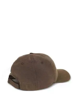 Herno Panelled Cap - Brown