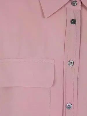 DRHOPE Flap-pocket Shirt - Pink