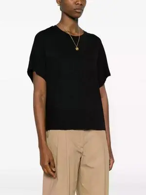 Majestic Filatures Round-neck T-shirt - Black