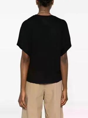 Majestic Filatures Round-neck T-shirt - Black