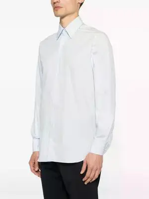 LARDINI Buttoned Shirt - Blue