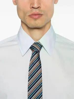 LARDINI Buttoned Shirt - Blue