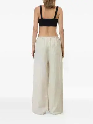 Closed Wynston Pleated Palazzo Pants - Neutrals