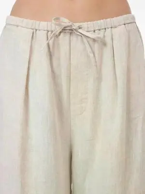 Closed Wynston Pleated Palazzo Pants - Neutrals