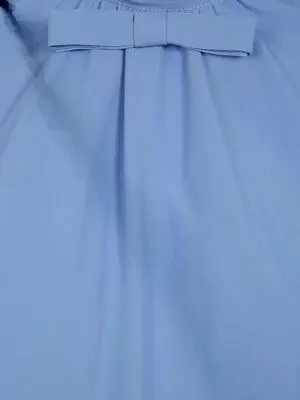 DRHOPE Bow-detail Top - Blue