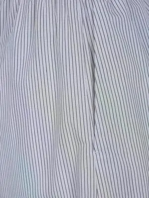BY MALENE BIRGER Striped Shorts - White