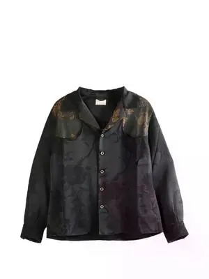 COMMUNS Floral-jacquard Shirt