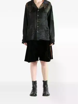 COMMUNS Floral-jacquard Shirt