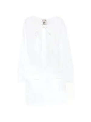 Semicouture Tie Detailed Dresses