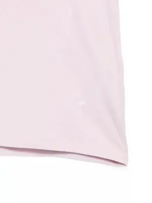 MANUEL RITZ Logo-embroidered T-shirt - Pink
