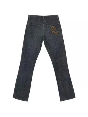Alexander McQueen 2000s Embroidery Jeans