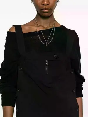Isabel Benenato Button Zip Jumpsuit