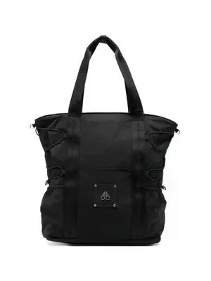 Moose Knuckles Logo Plaque Tote Bag
