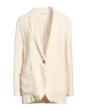 Single-Breasted Linen Blazers