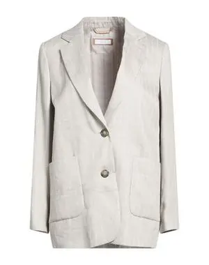 Peserico Striped Blazers For Women