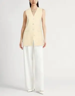 Peserico Striped Buttoned Vest