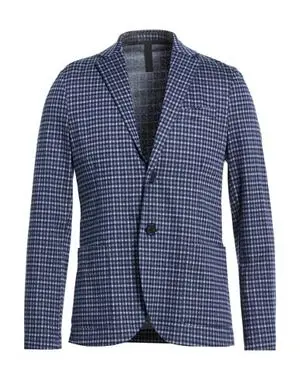 Harris Wharf London Checked Flannel Single-breasted Blazer