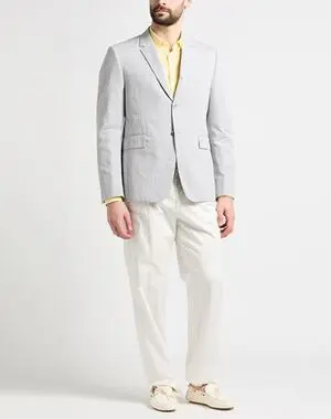 Thom Browne Single-breasted Striped Seersucker Blazer