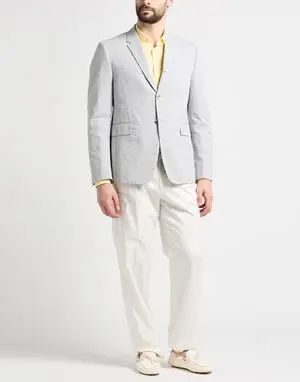 Thom Browne Single-breasted Striped Seersucker Blazer
