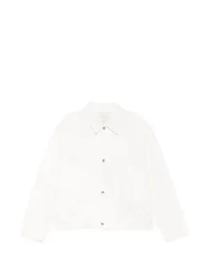 Studio Nicholson Button-up Denim Jacket - White