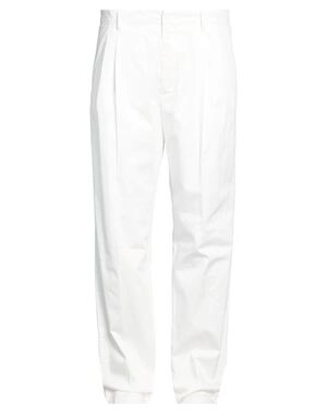 LARDINI Tapered Chino Pants - White