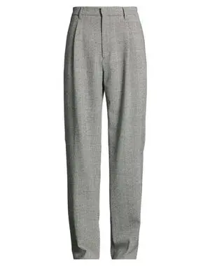 LARDINI Tailored Glen Plaid Pants