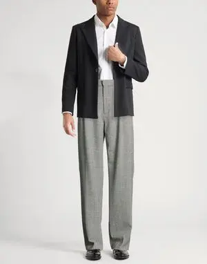 LARDINI Tailored Glen Plaid Pants