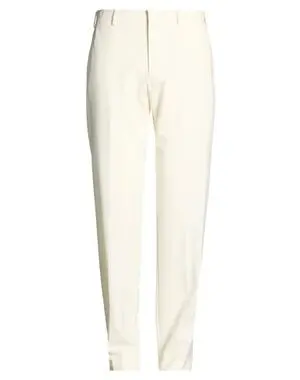 LARDINI Tailored Straight Leg Pants - Ivory
