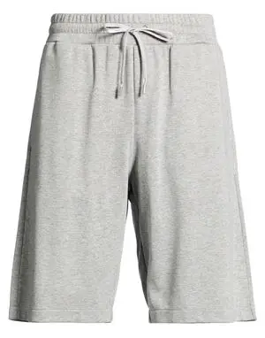 LARDINI Viscose Jersey Athletic Shorts - Grey
