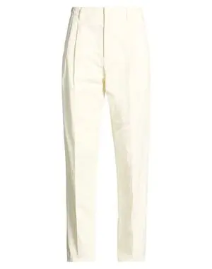 LARDINI Tailored Straight Leg Pants - White