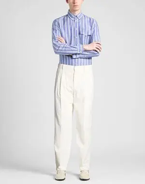 LARDINI Tailored Straight Leg Pants - Ivory