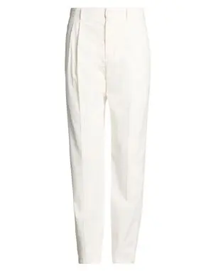 LARDINI Tailored Straight Leg Pants - Ivory